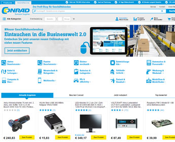 Conrad Business Supplies relauncht seinen B2B-Shop – mnews – medianet.at