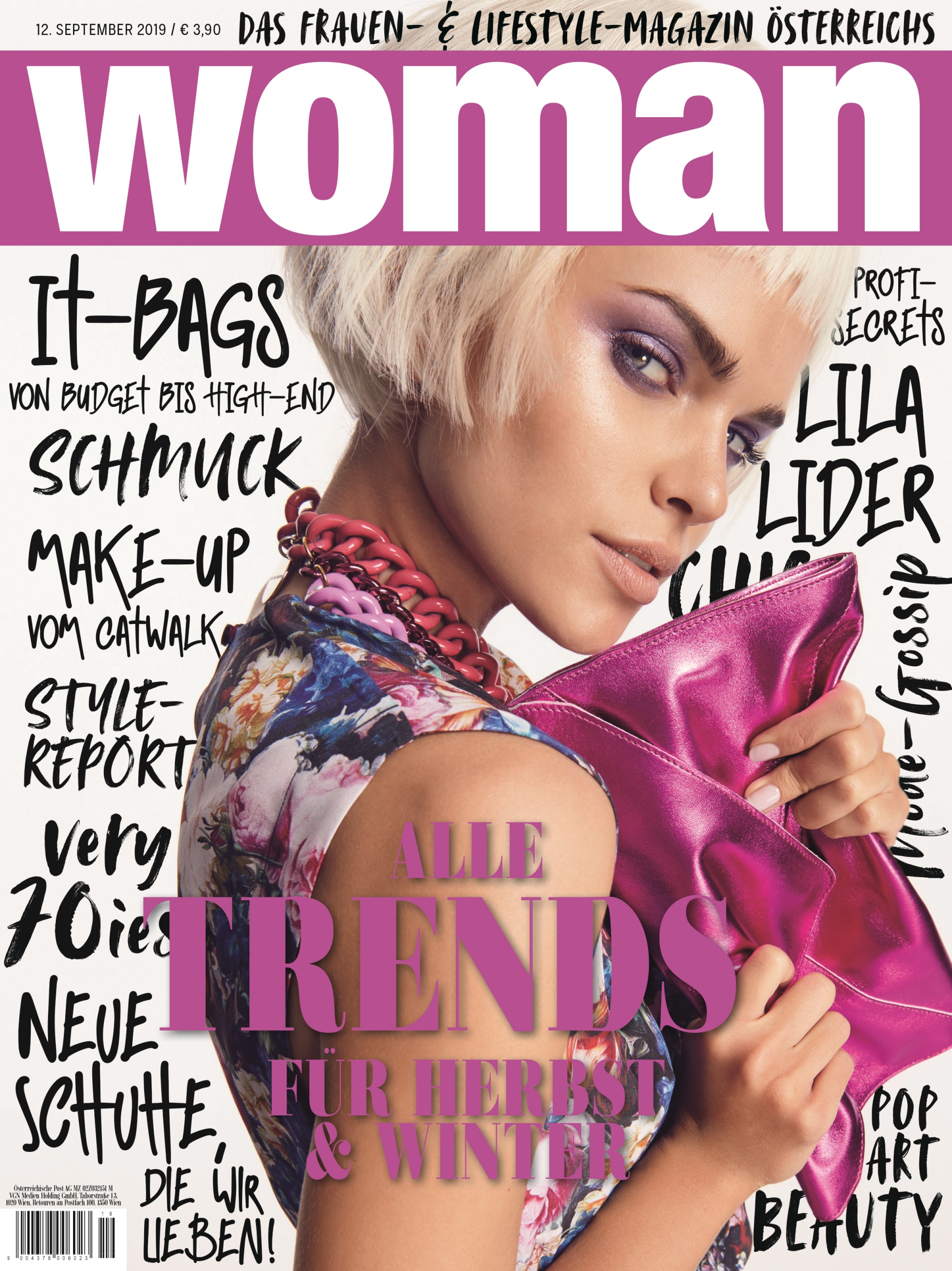 Ab heute im Handel: die prall gefüllte "Woman"-Trendausgabe, – mnews ...