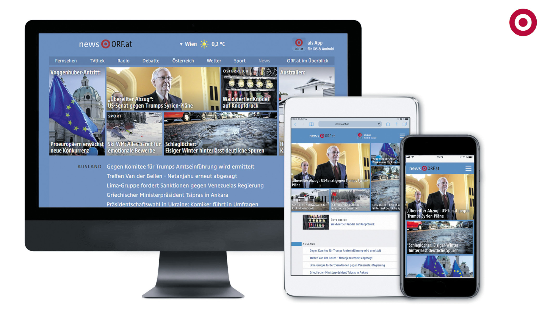 ORF going responsive – mnews – medianet.at