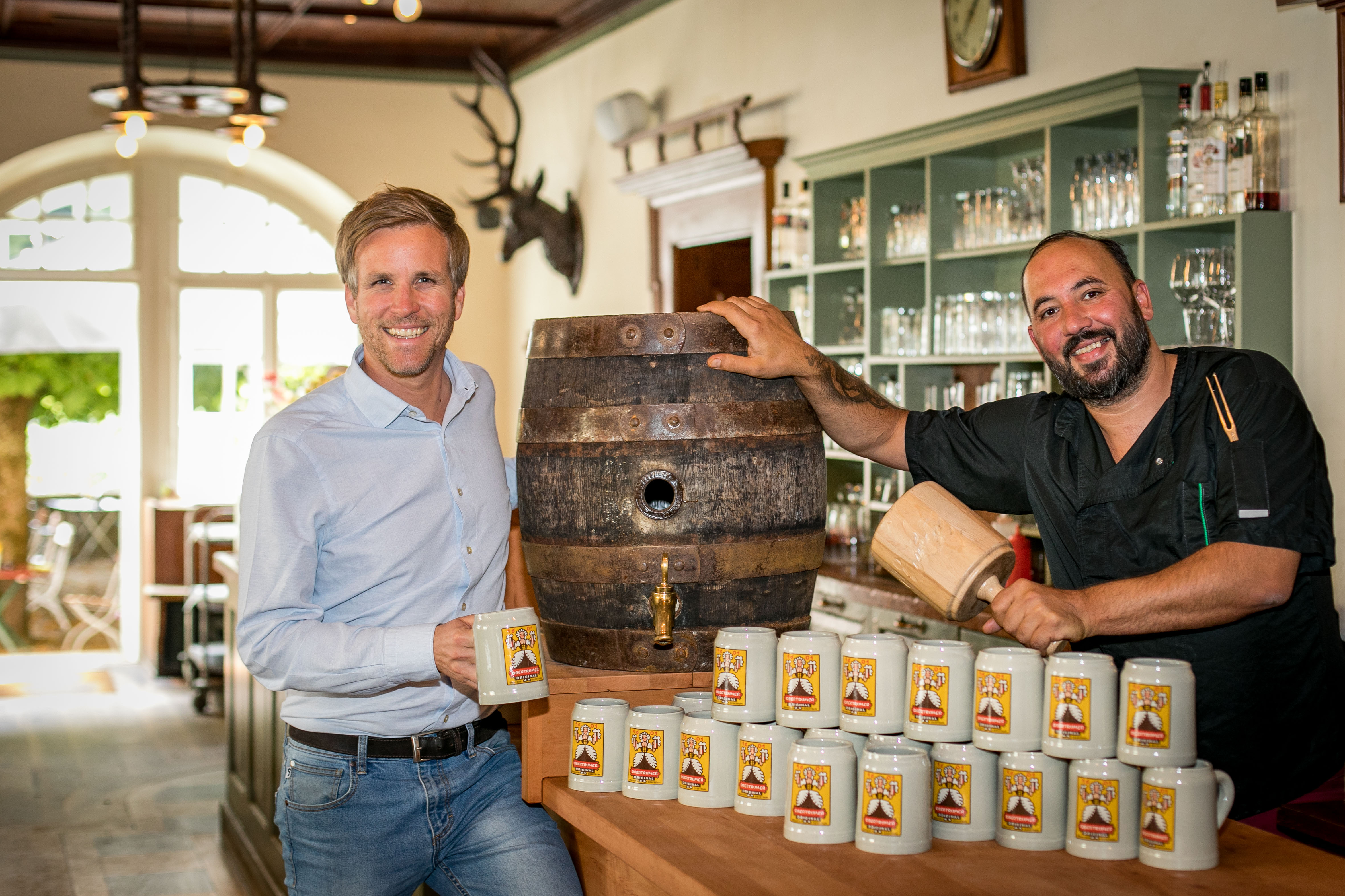 Neues aus dem Braugasthof: Obertrumer Original frisch vom Holzfass ...