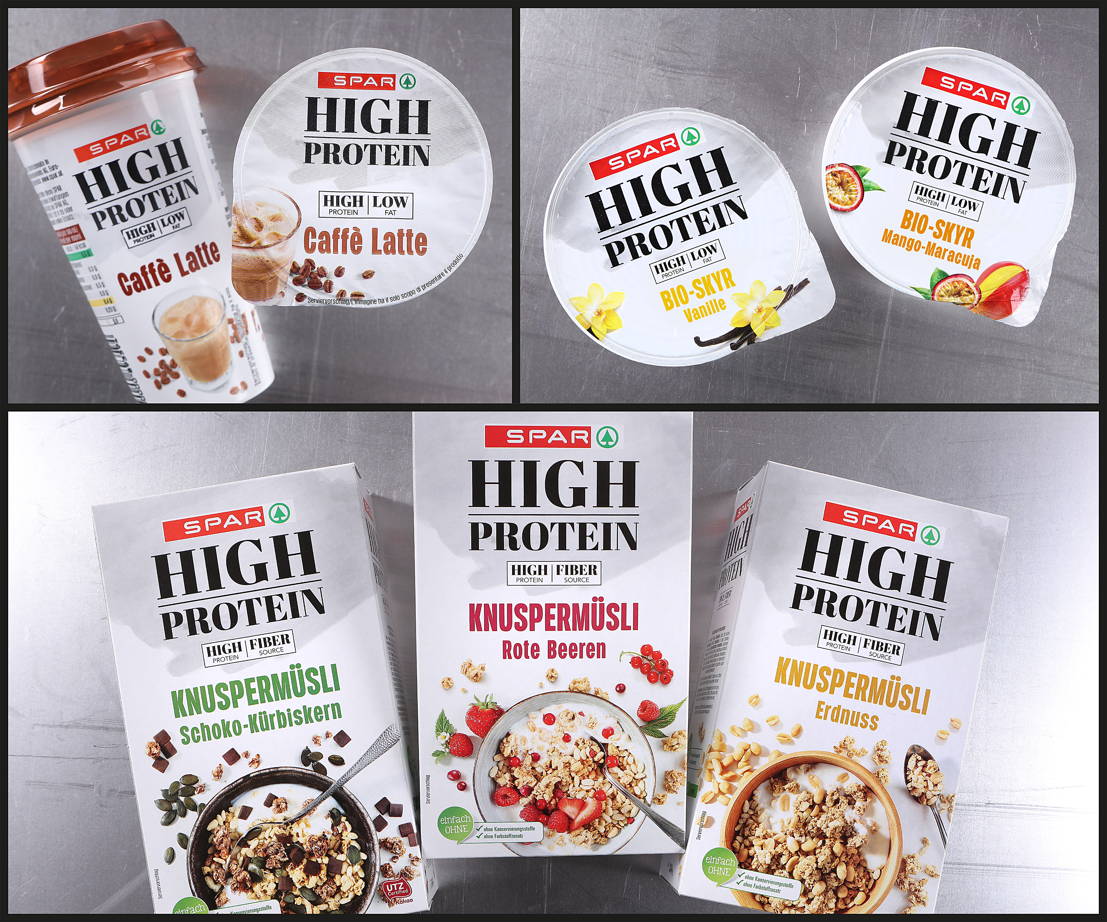 derpfeil designt für die High Protein-Produktlinie von Spar – mnews ...