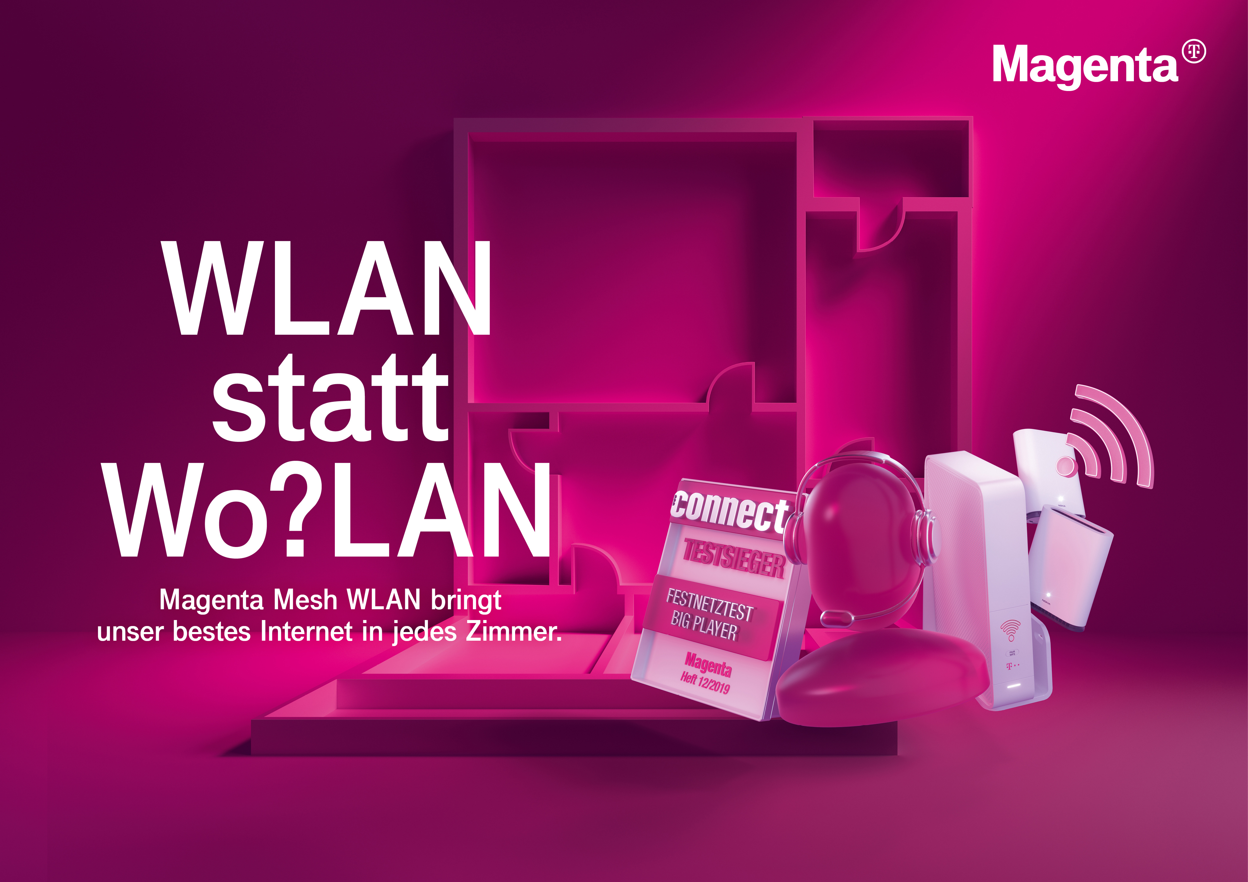 Neu Magenta-Kampagne - Wlan stat WoLan? – mnews – medianet.at