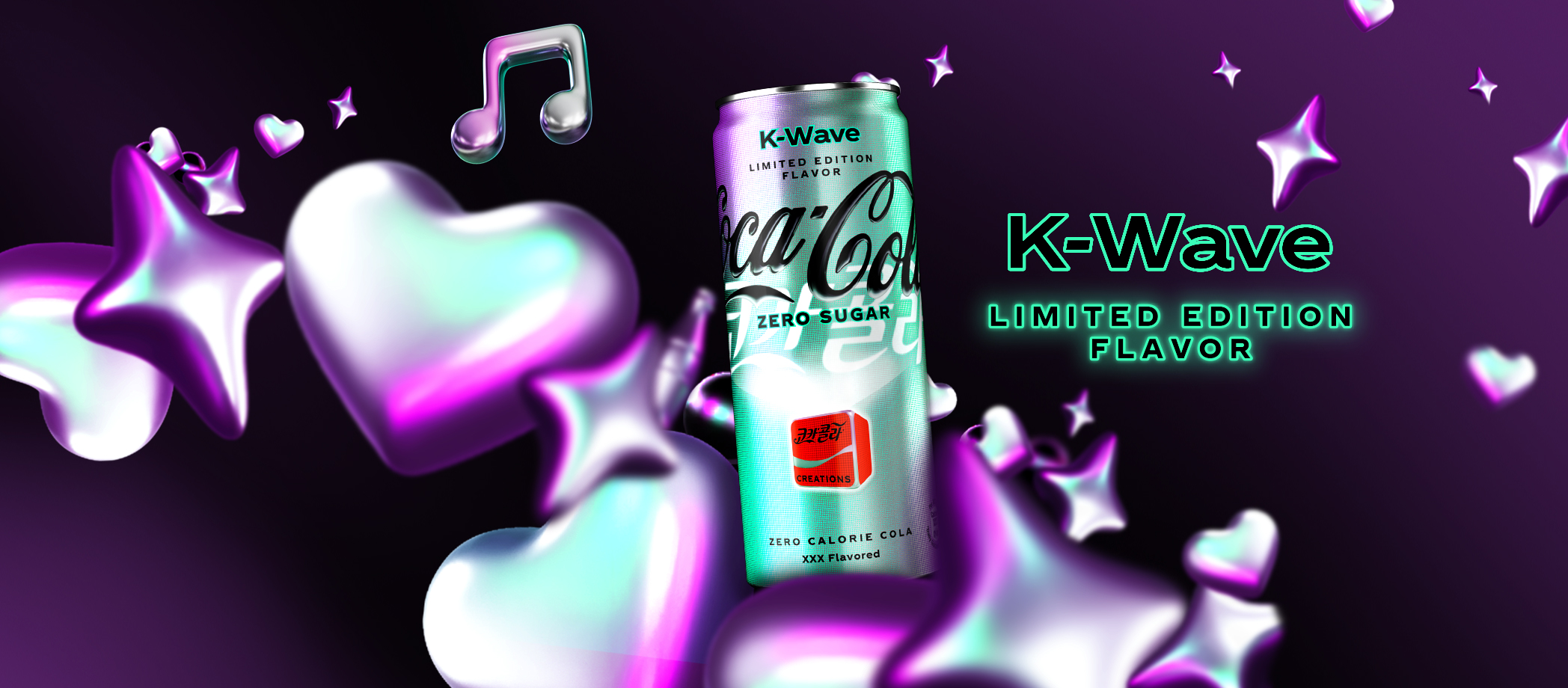 Coca-Cola Creations launcht Coca-Cola K-Wave Zero Sugar – mnews ...